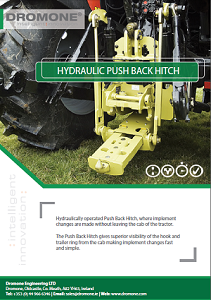 Hydraulic Pick Up Hitch - Dromone | Technology, Innovation
